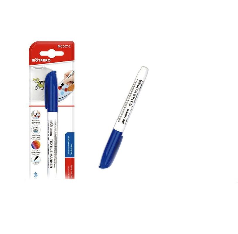 Motarro Textile Fabric Marker Pen Fine Tip Washing/Water Resistant ...
