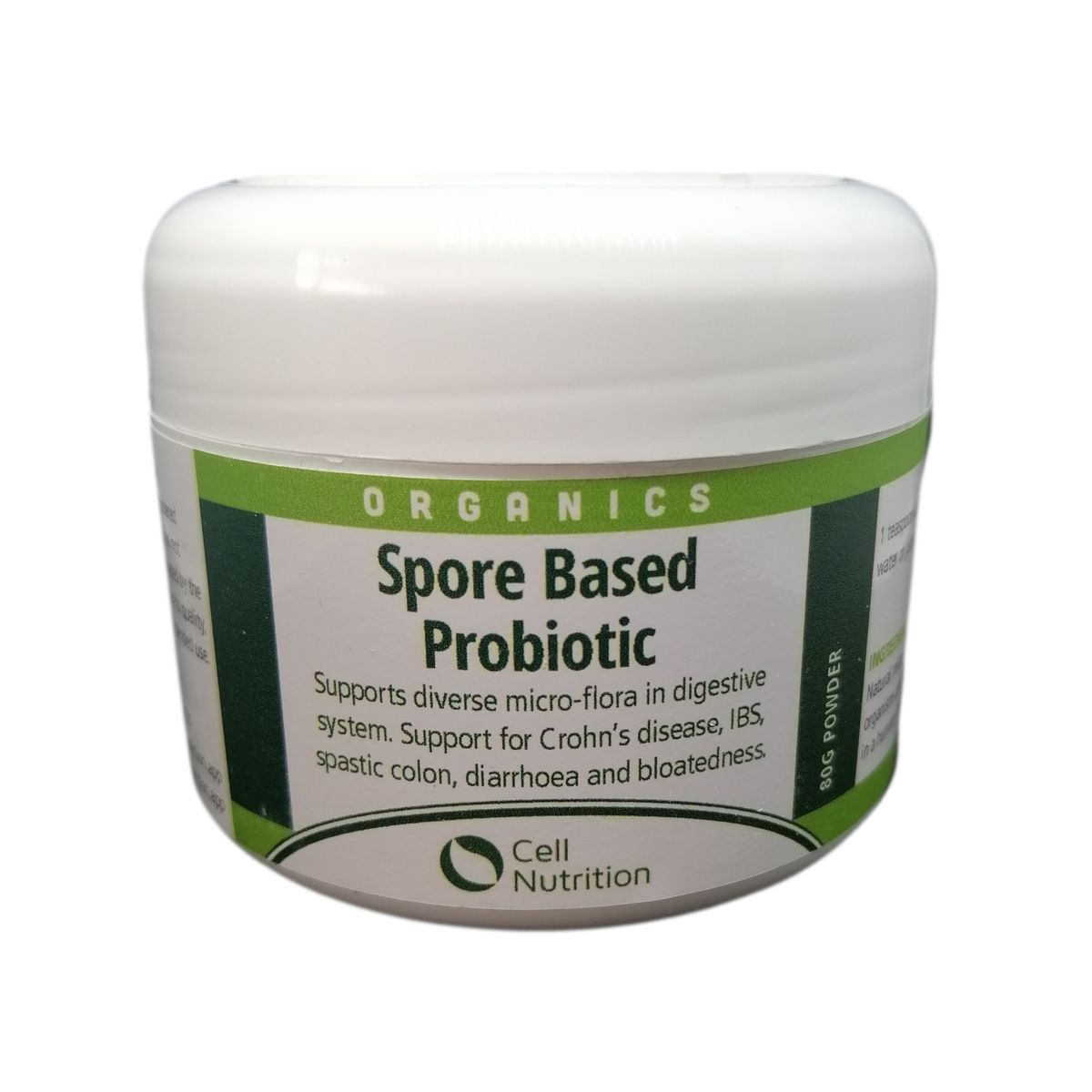 Spore Based Probiotic 80 Gram Powder - Organics | Shop Today. Get it ...