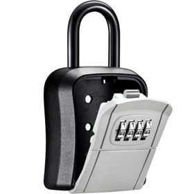 Portable Combination Key Lock Box Wall-Mounted Storage Box for House ...