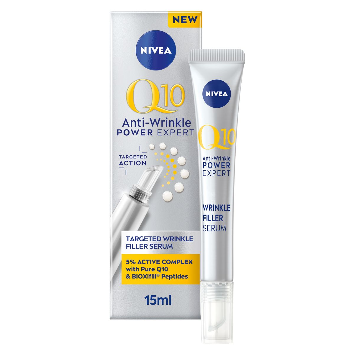 NIVEA Q10 Anti-Wrinkle Power Expert Wrinkle Filler Serum, 15ml | Shop Today. Get it Tomorrow ...