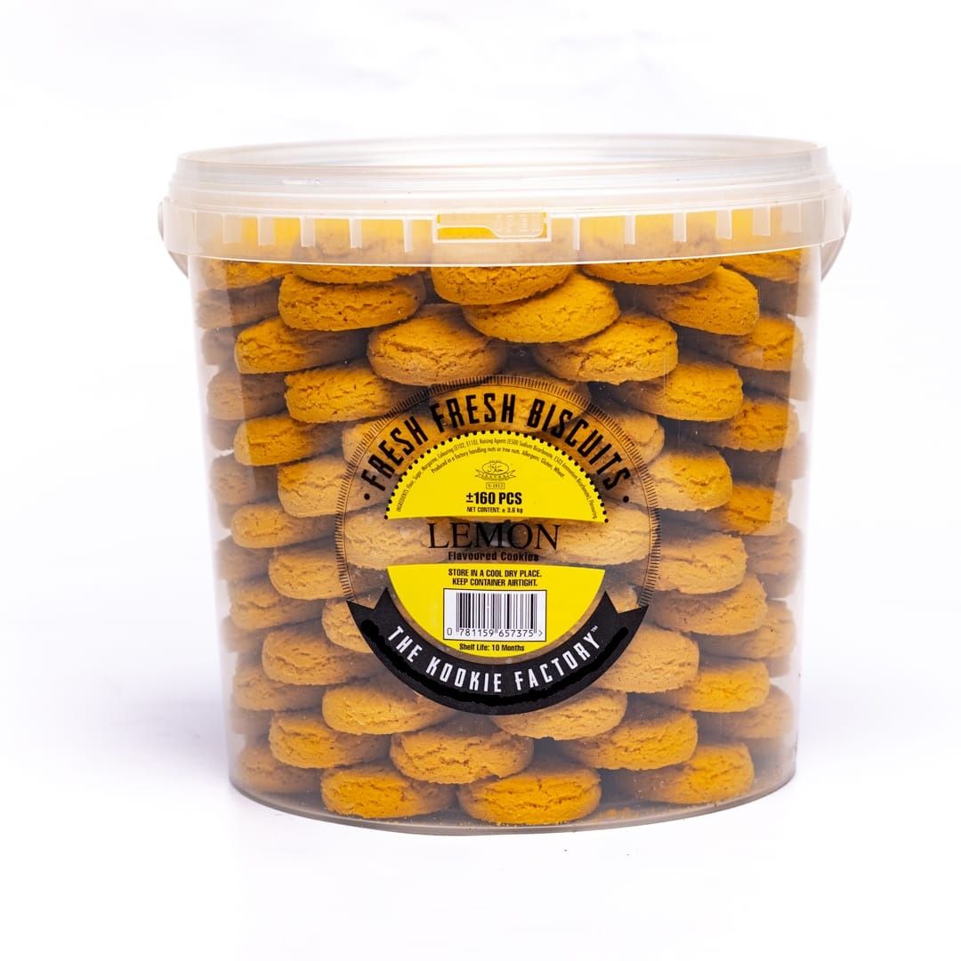 Kookie Factory - Cookies 9L Biscuit Bucket - Lemon | Shop Today. Get it ...