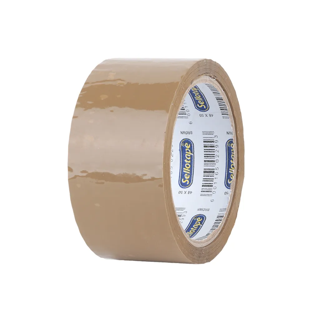 Sellotape- Buff Packaging Tape 48mmx50m Roll- 3 rolls | Shop Today. Get ...