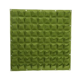 81 Pockets Vertical Wall Hanging Planter Bags | Shop Today. Get it ...