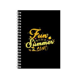 Fun Summer Sun Notebook Summer Gift Idea A5 Notepad 150 | Shop Today ...