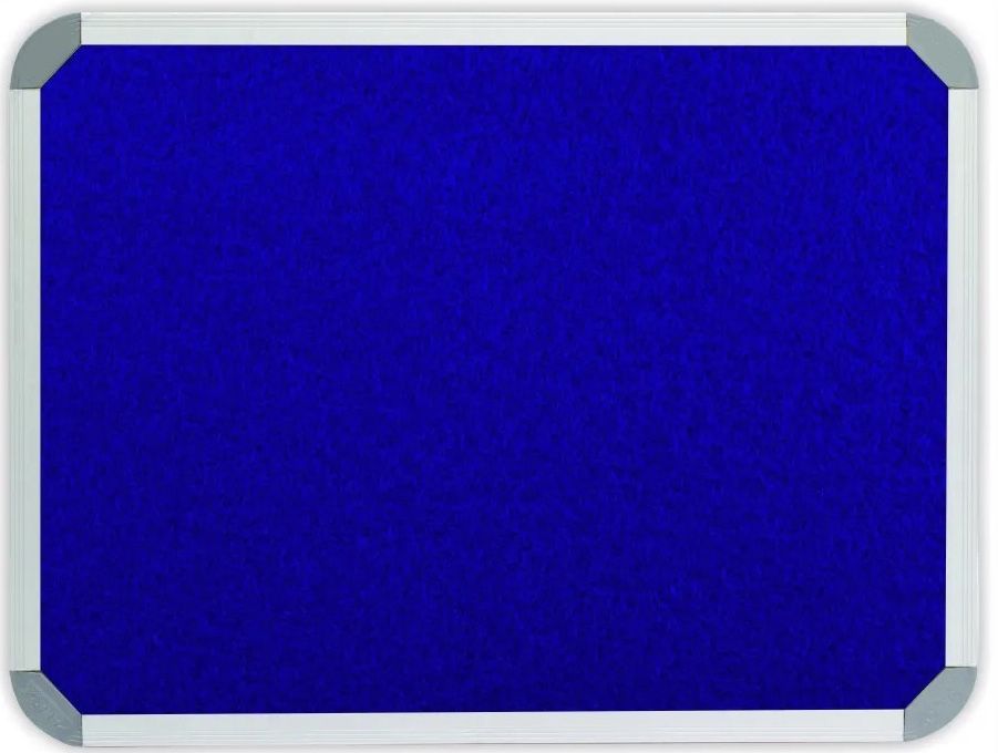 Blue Aluminium Framed Bulletin Board 1200mm x 1000mm | Shop Today. Get ...