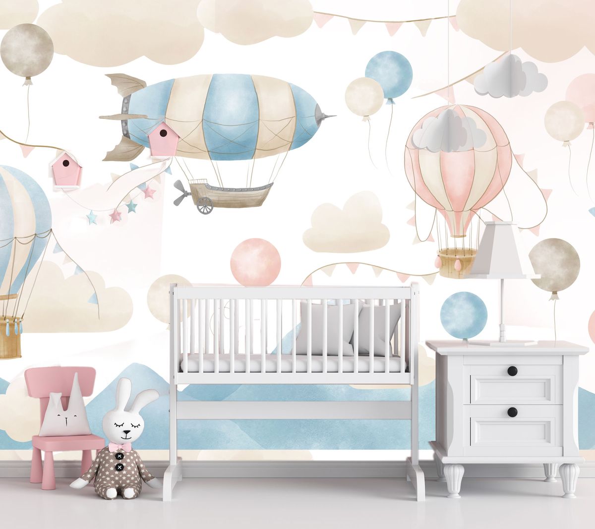 Floating Fun - Peel and Stick Mural - Large | Shop Today. Get it ...