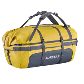 Forclaz Trekking Carry Bag - 80 L to 120 L - Duffel 500 Extend Yellow ...