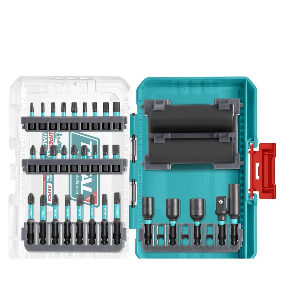 Total Tools - Impact Screwdriver Bits and Sockets Set - 33 piece | Shop ...