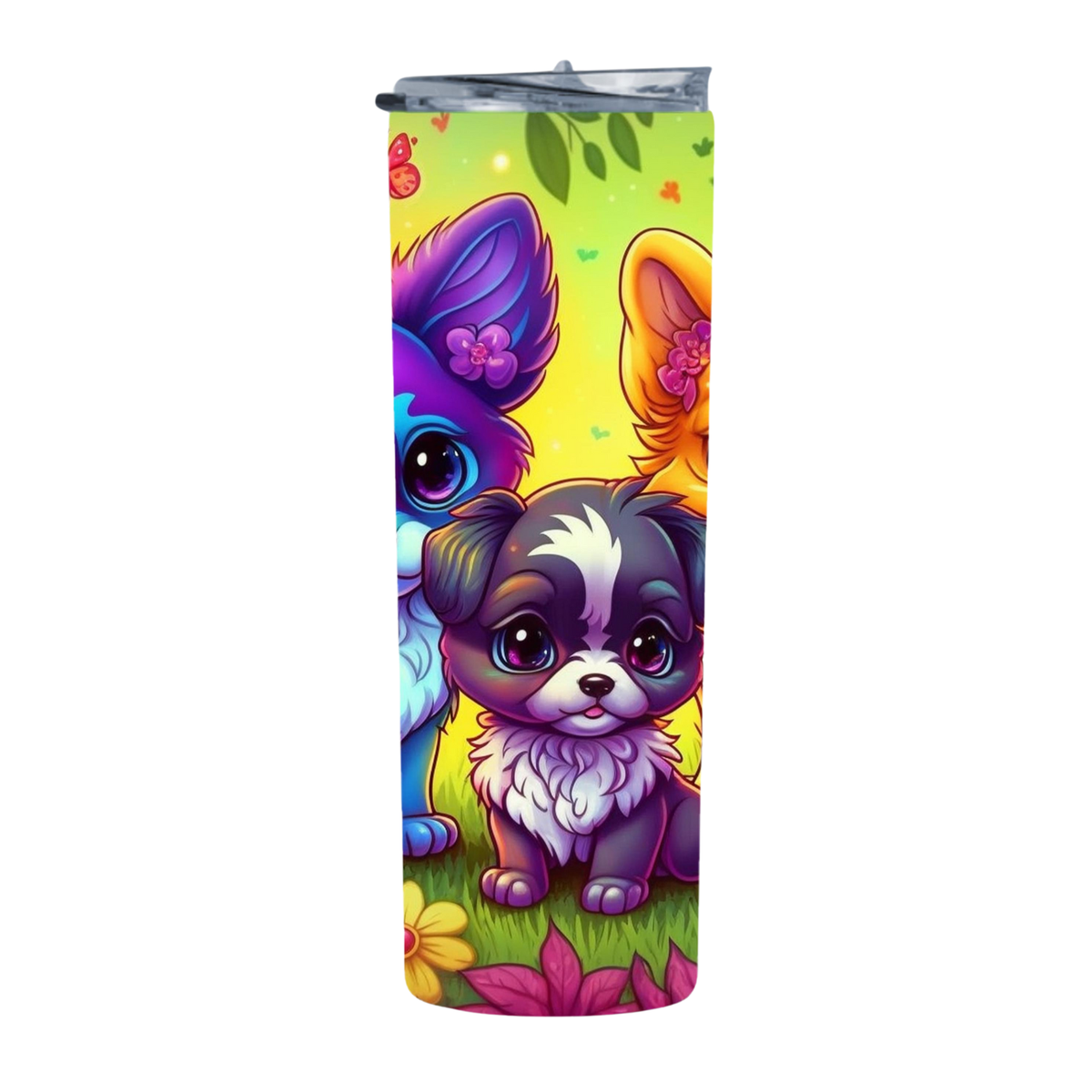 Trio Little Puppies 20 Oz Straight Skinny Tumbler 012 | Shop Today. Get ...