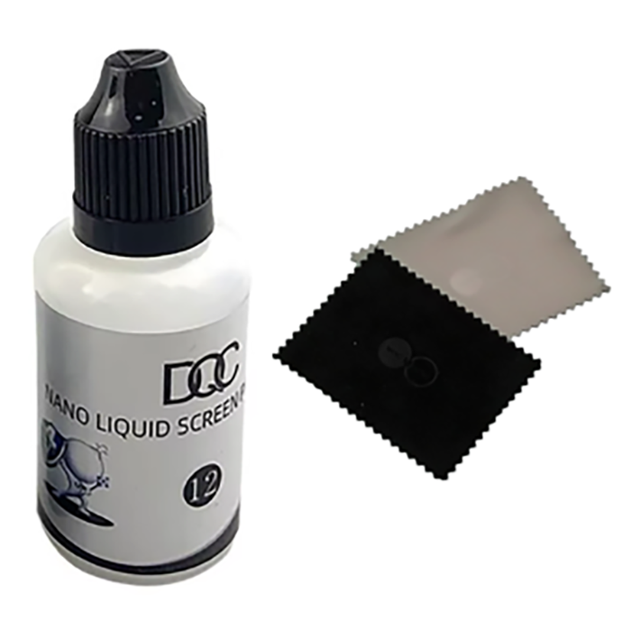 DQC Nano liquid screen protector set with micro-fiber cloth (6X8cm ...