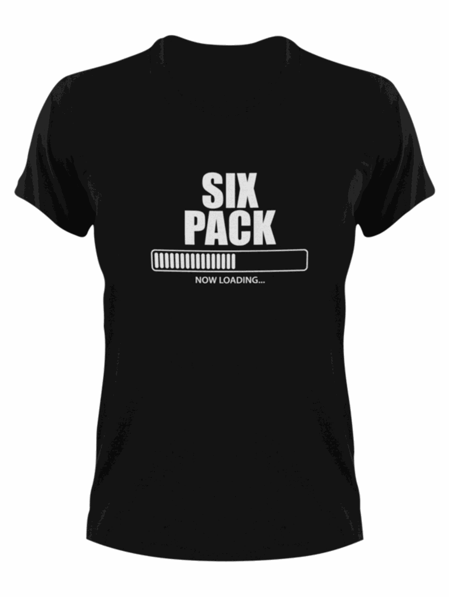Six Pack Now Loading T-Shirt | Shop Today. Get it Tomorrow! | takealot.com