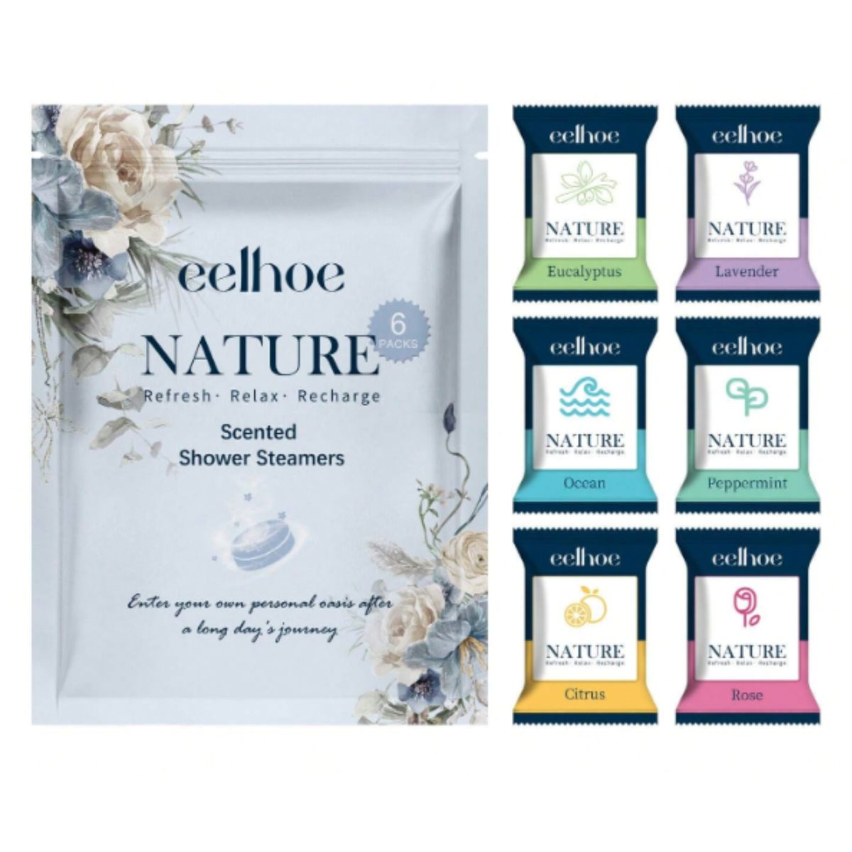 ScentaBloom Relaxation Aromatherapy Home Scented Tablets Shower ...