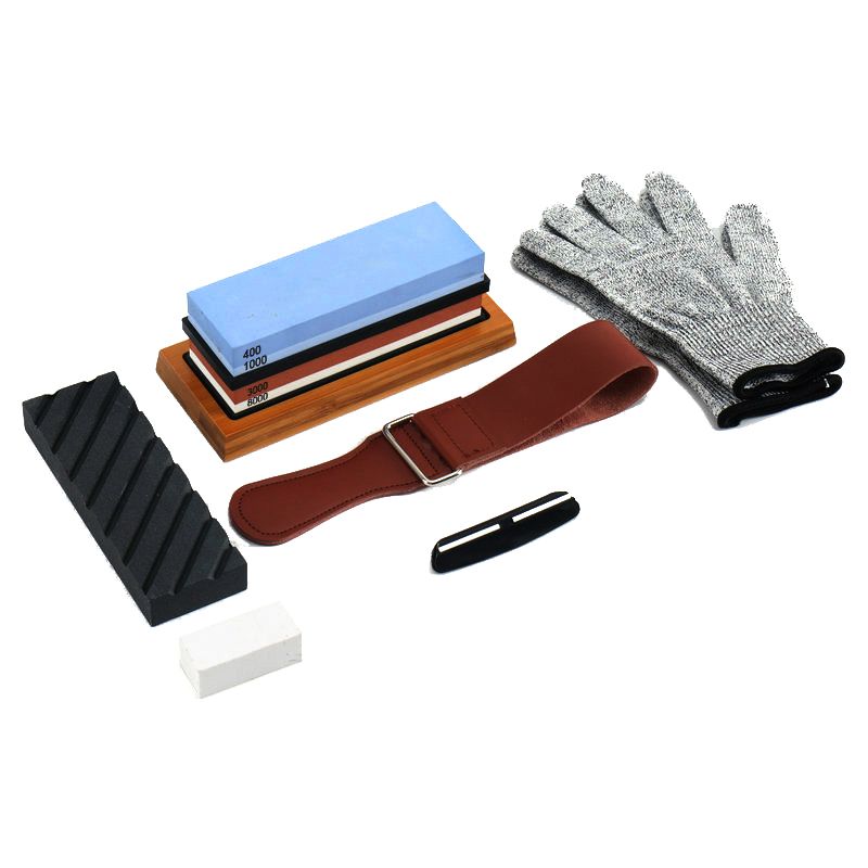 8 Piece Whetstone Knife Sharpening Stone Kit | Shop Today. Get it ...
