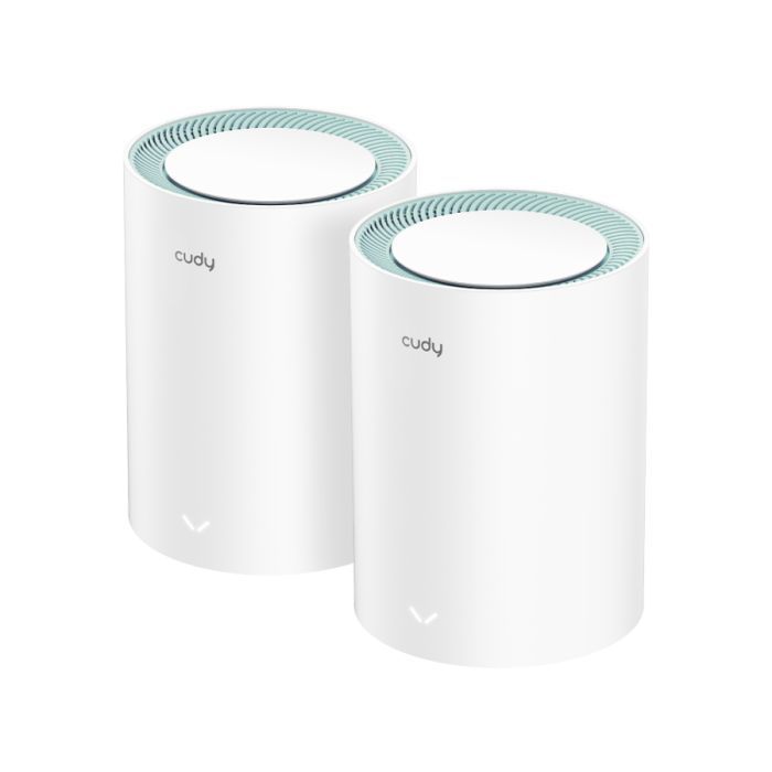 Dual Band Cudy WiFi 5 1200Mbps Gigabit Mesh 2 Pack | M1300 (2-Pack ...