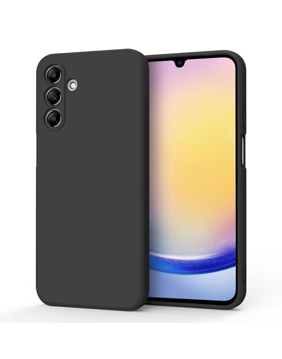 Liquid Silicone Back Case For Samsung Galaxy A15- Black | Shop Today. Get it Tomorrow ...