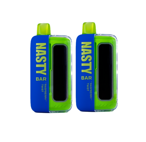 Nasty 20000 Puffs Disposable Vape 50mg - Raspberry Twist - 2 Pack ...