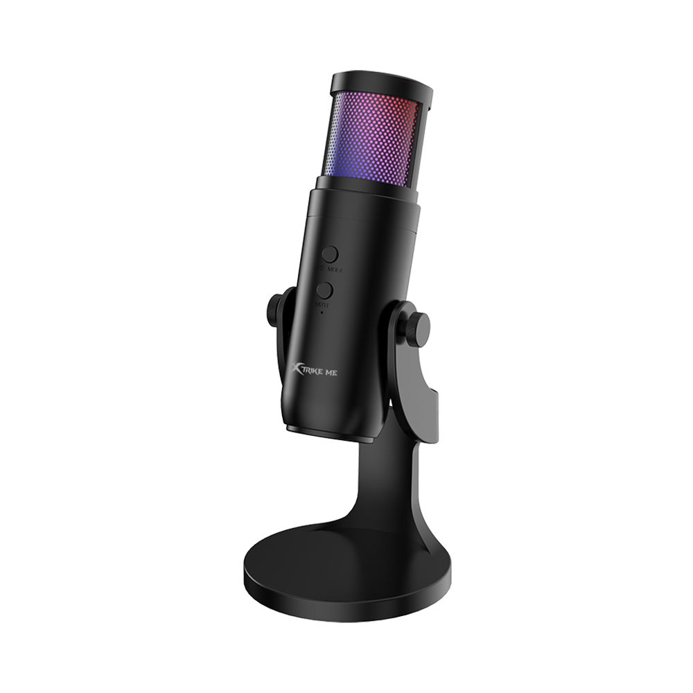 Xtrike Me RGB Backlit USB Powered Microphone Compatible with PC and ...