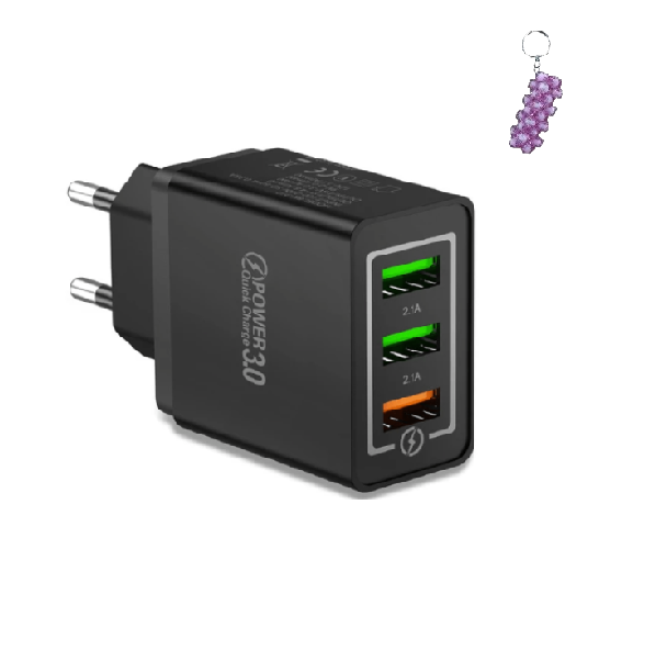 3 Port USB Charger And A Key Holder | Shop Today. Get it Tomorrow ...