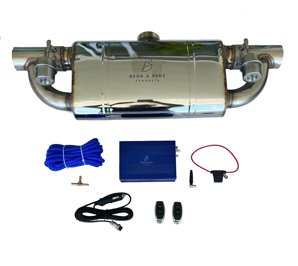 Exhaust Valvetronic Muffler, 63mm, Double | Shop Today. Get it Tomorrow ...
