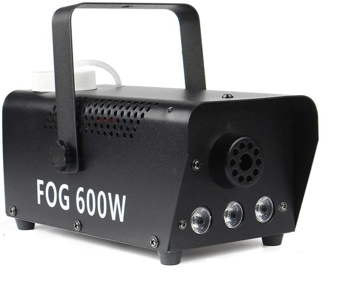 Fog Machine 3 LED 600W Remote Control Smoke Machine Mini Red Blue Green ...