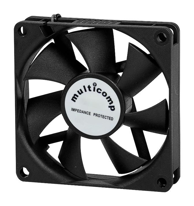 Multicomp Pro (MC33868) DC Axial Fan, 24 V, Square, 120 mm, 38 mm ...