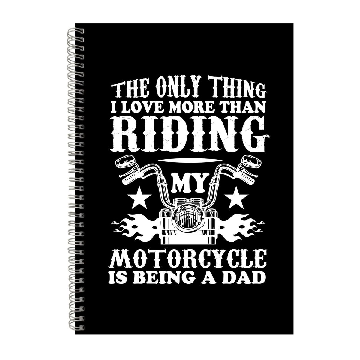 I Love More Than Riding Notebook Biker Gift Idea A4 Notepad 132 | Shop ...