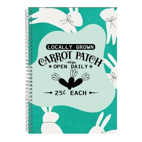 Patch A4 Notebook Spiral and Lined Easter Graphic Design Notepad ...