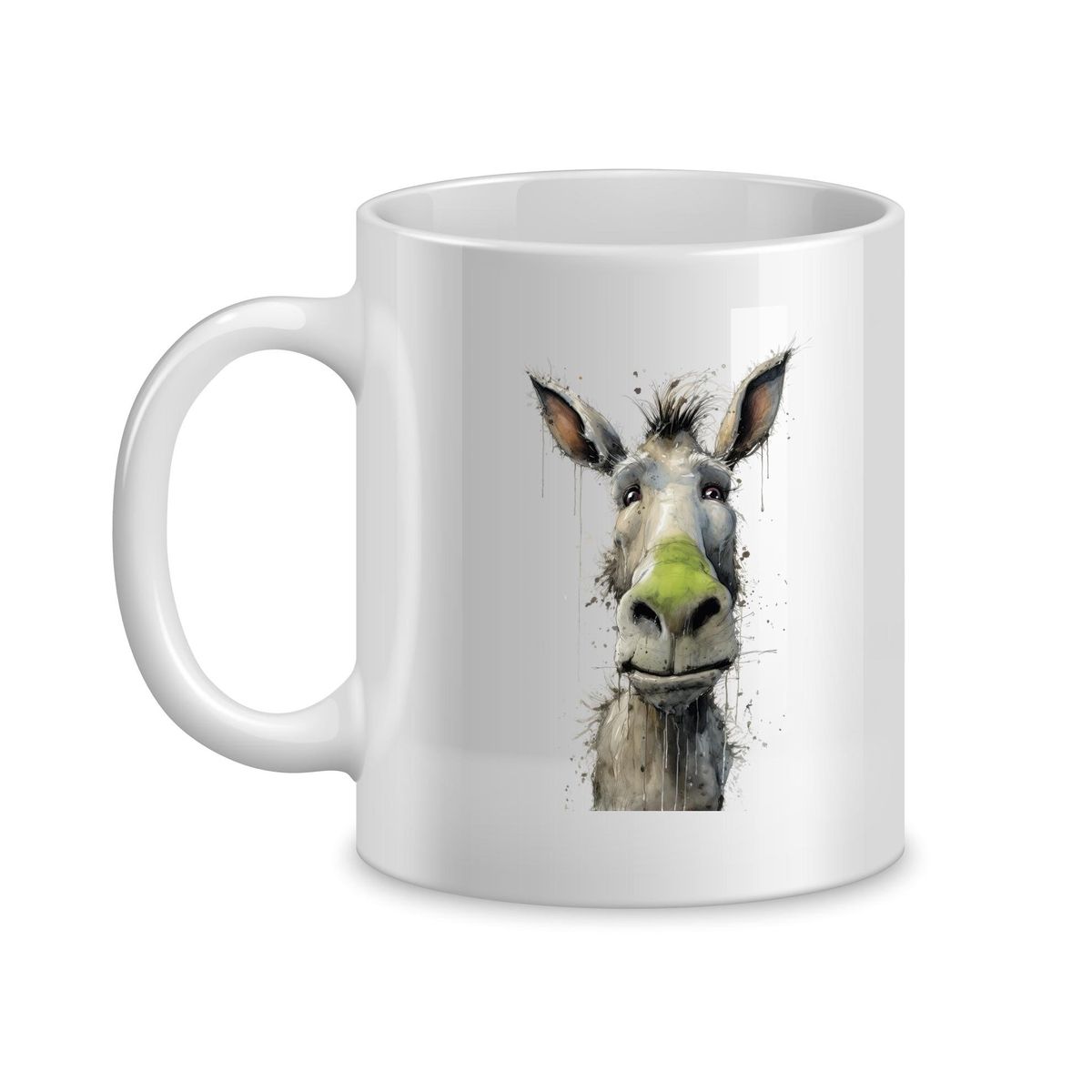 Donkey Coffee Mugs for Men Women Funny Animals Graphic Cups Present 052 ...