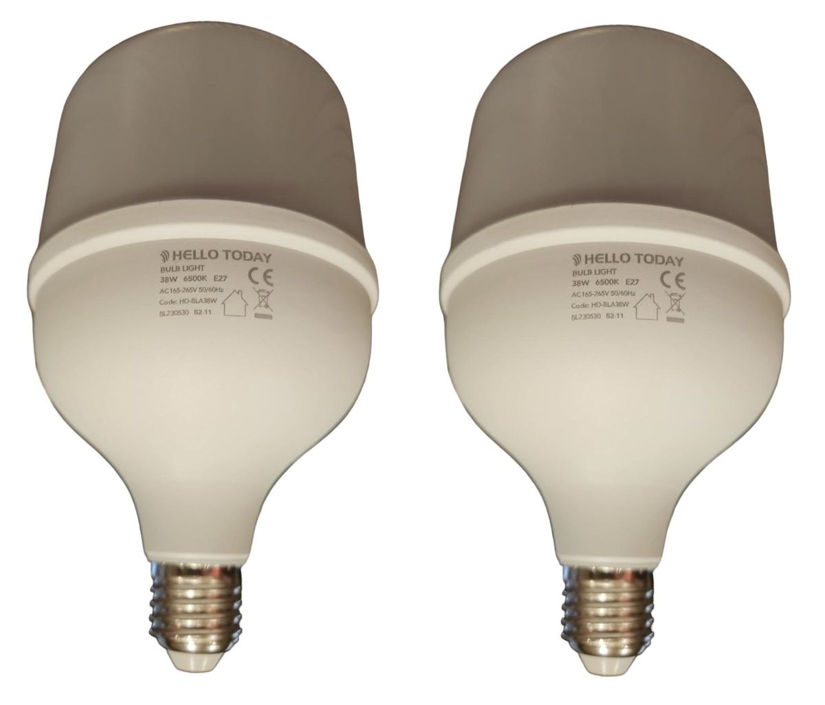 E27 LED Light Bulb 38W Cool White - 2 Pack | Shop Today. Get it ...