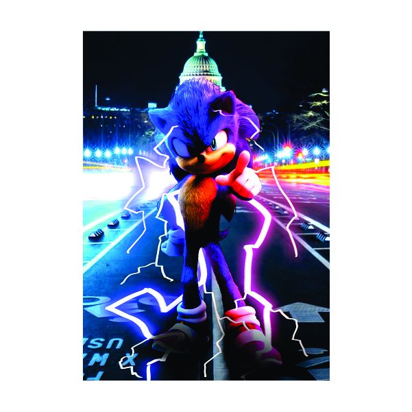 Sonic the Hedgehog Speed - A1 Poster | Shop Today. Get it Tomorrow ...