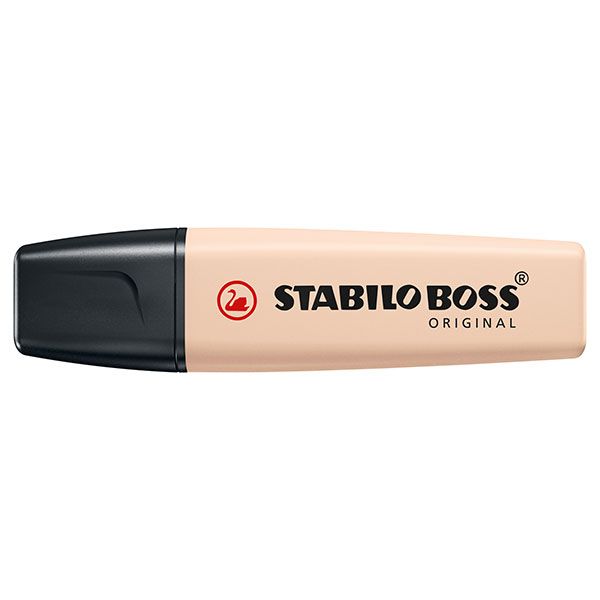 STABILO BOSS Original Nature Colours Highlighters Box of 10- Beige ...