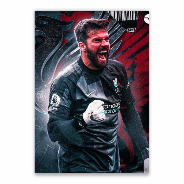 Alisson Becker Liverpool Poster - A1 | Shop Today. Get it Tomorrow ...
