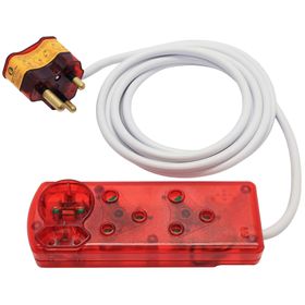 Ellies 4 Way Surge Secure Power Protector Extension Cord 3m | Shop ...