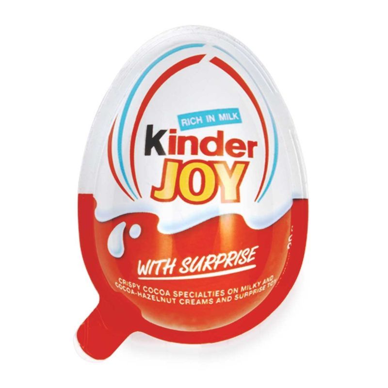 Kinder Joy Milk Chocolate with Surprise Toy (12 x 20g) | Shop Today ...