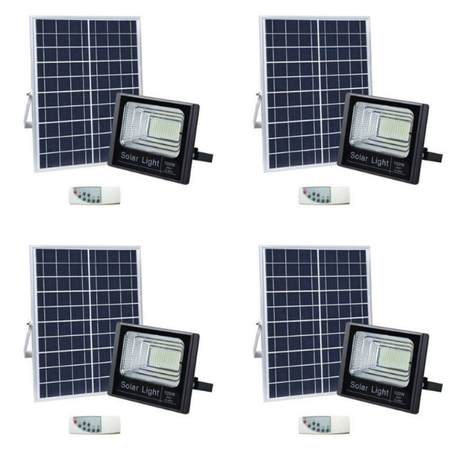 Security & Floodlights - Solar Flood Light 100W - Pack of 4 was listed ...