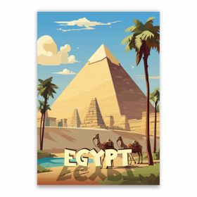 Egypt Pyramids Poster - A1 | Shop Today. Get it Tomorrow! | takealot.com