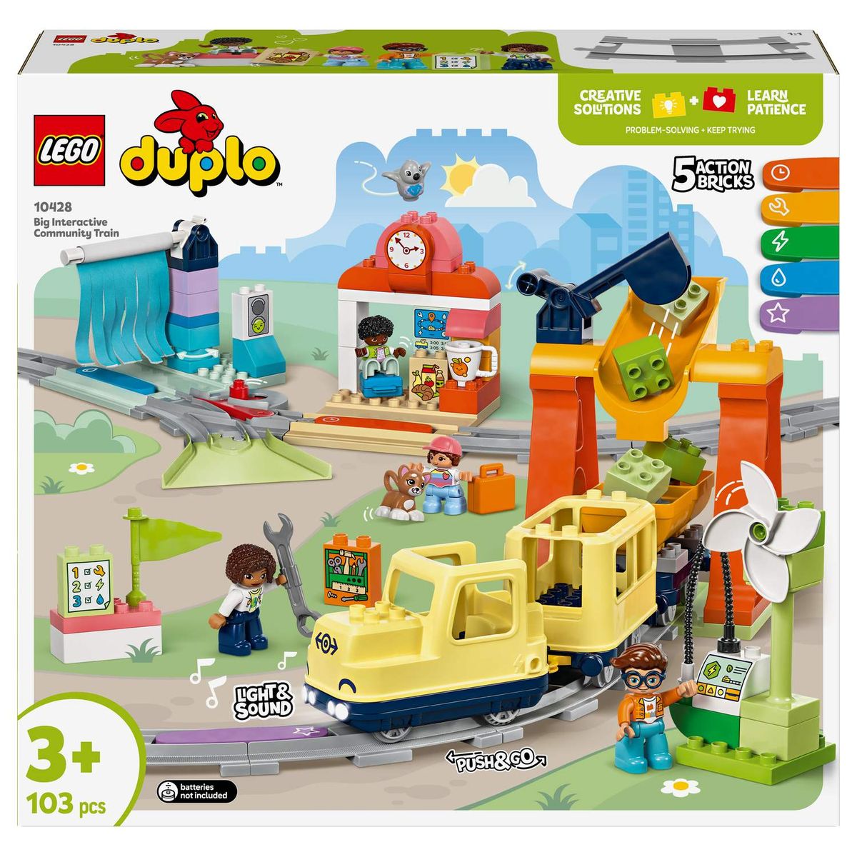 LEGO® DUPLO® Town Big Interactive Community Train Set 10428 | Shop ...