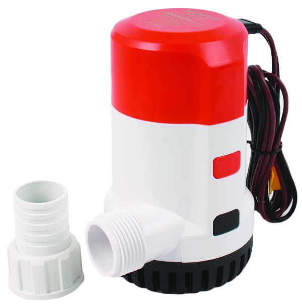 SEAFLO 12V Electric Marine Submersible non-automatic 2000GPH Bilge Pump ...