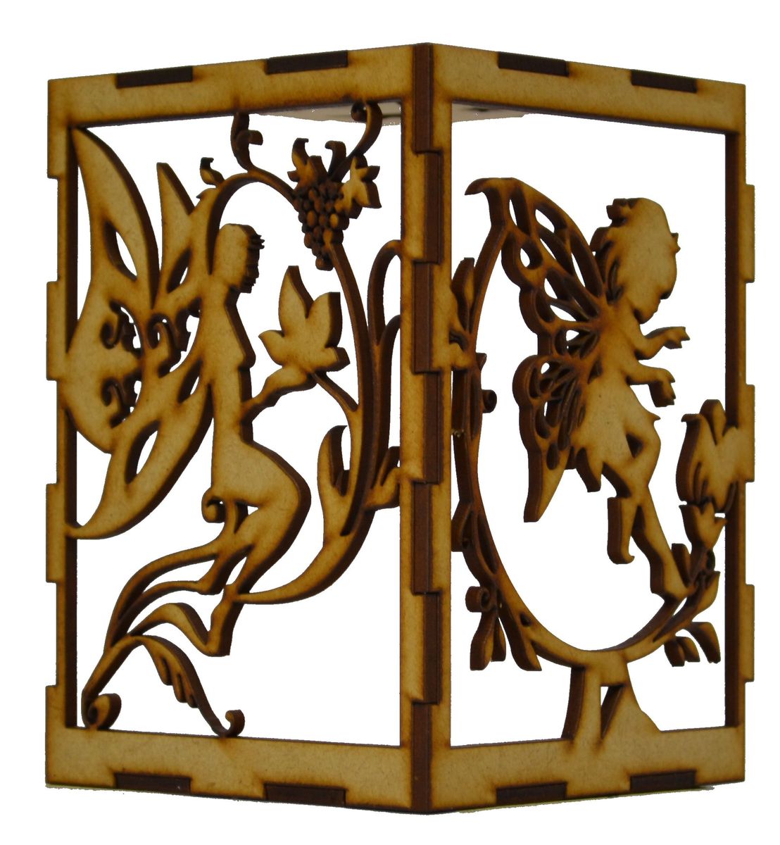 Decor Candle Holder Fairies Magic shadow lantern Box Night Light | Shop ...