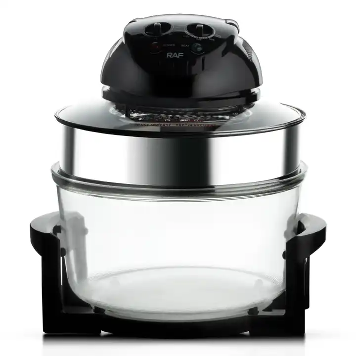 Raf 12 liter Air Fryer Multi-cooker GlassElectric Convection Halogen ...