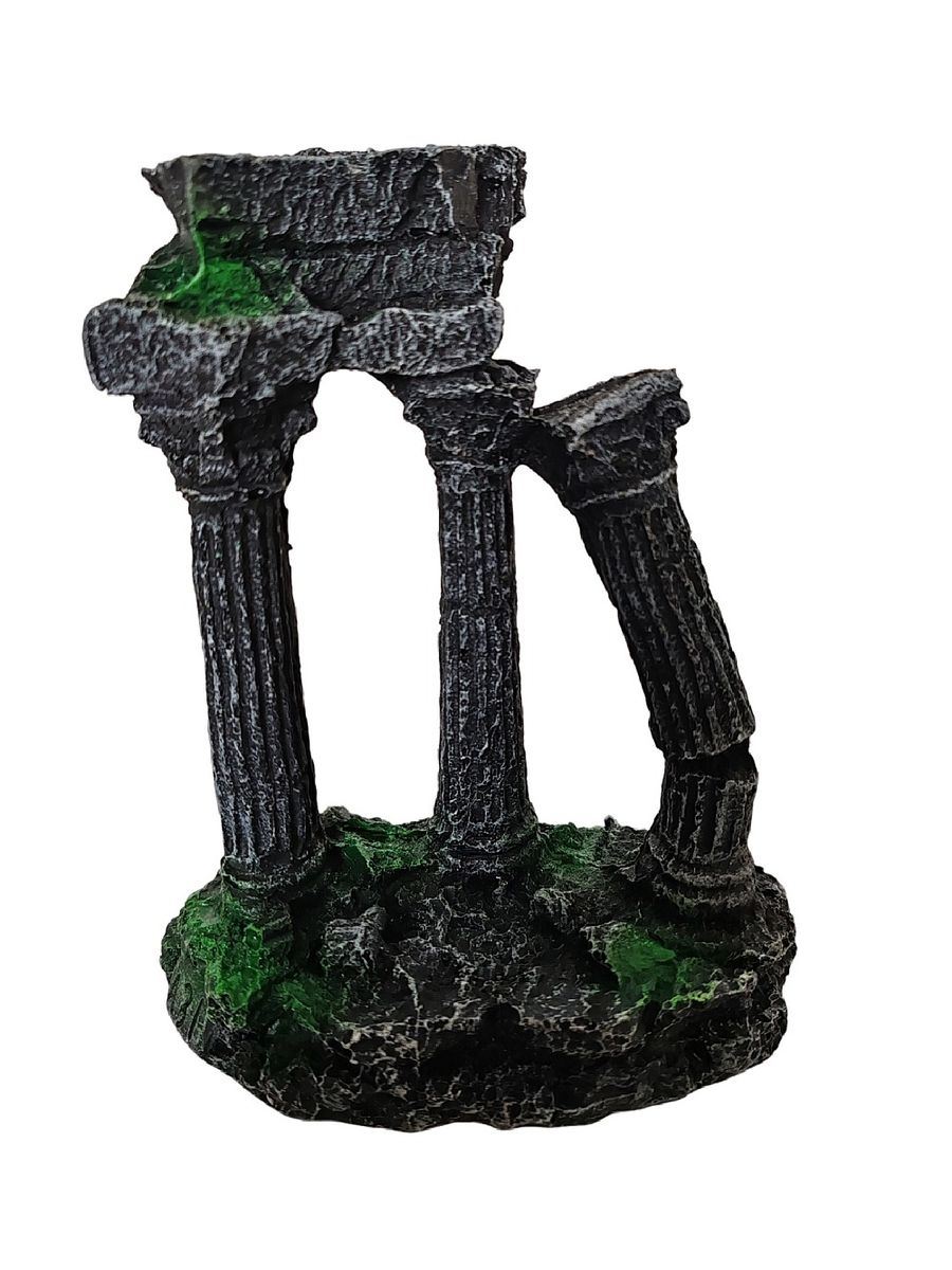 Aquarium Rock Pillar Ruins Decor - 15cm High x 11cm Wide | Shop Today ...