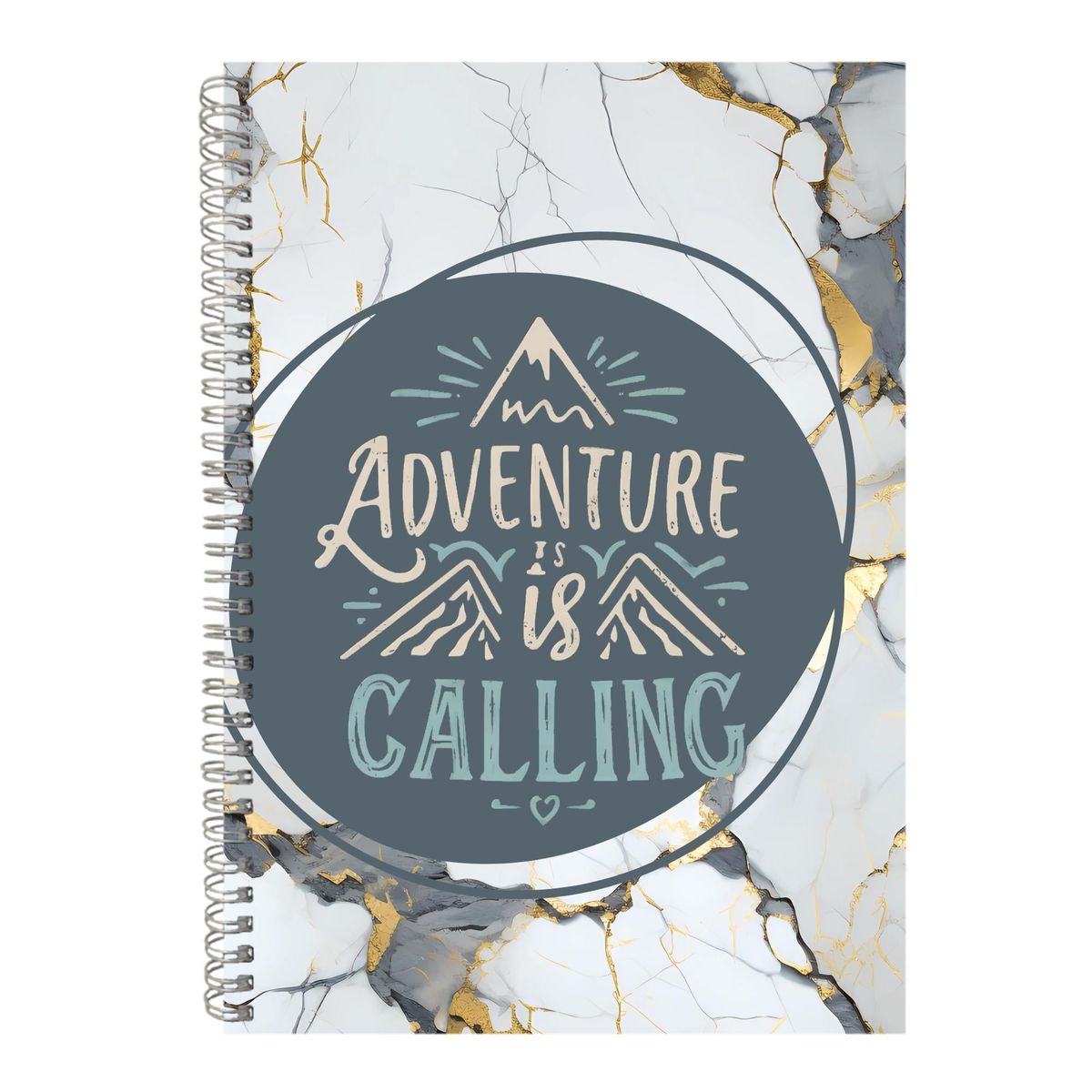Calling A4 Notebook Spiral Lined Motivational Graphic Notepad Present ...
