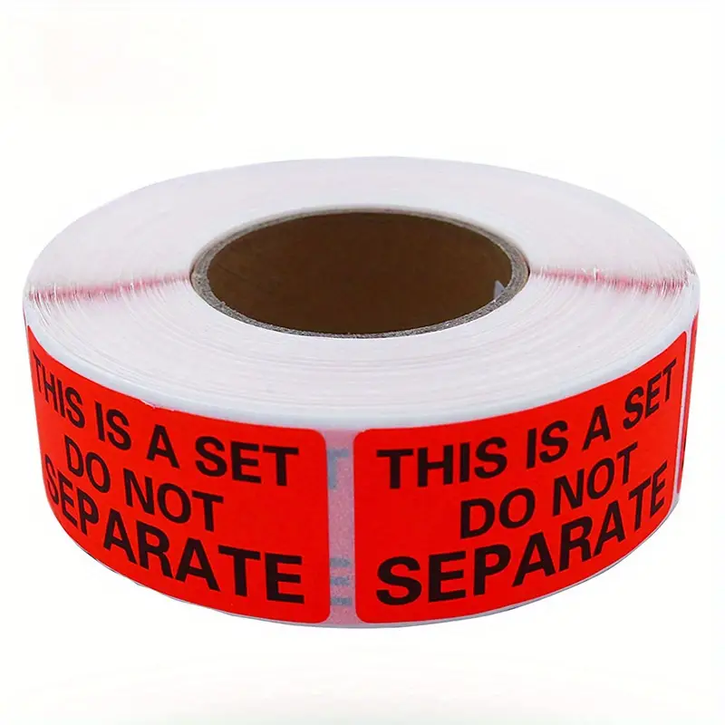 This Is A Set, Do Not Separate" Stickers 500pcs x 1 | Shop Today. Get ...