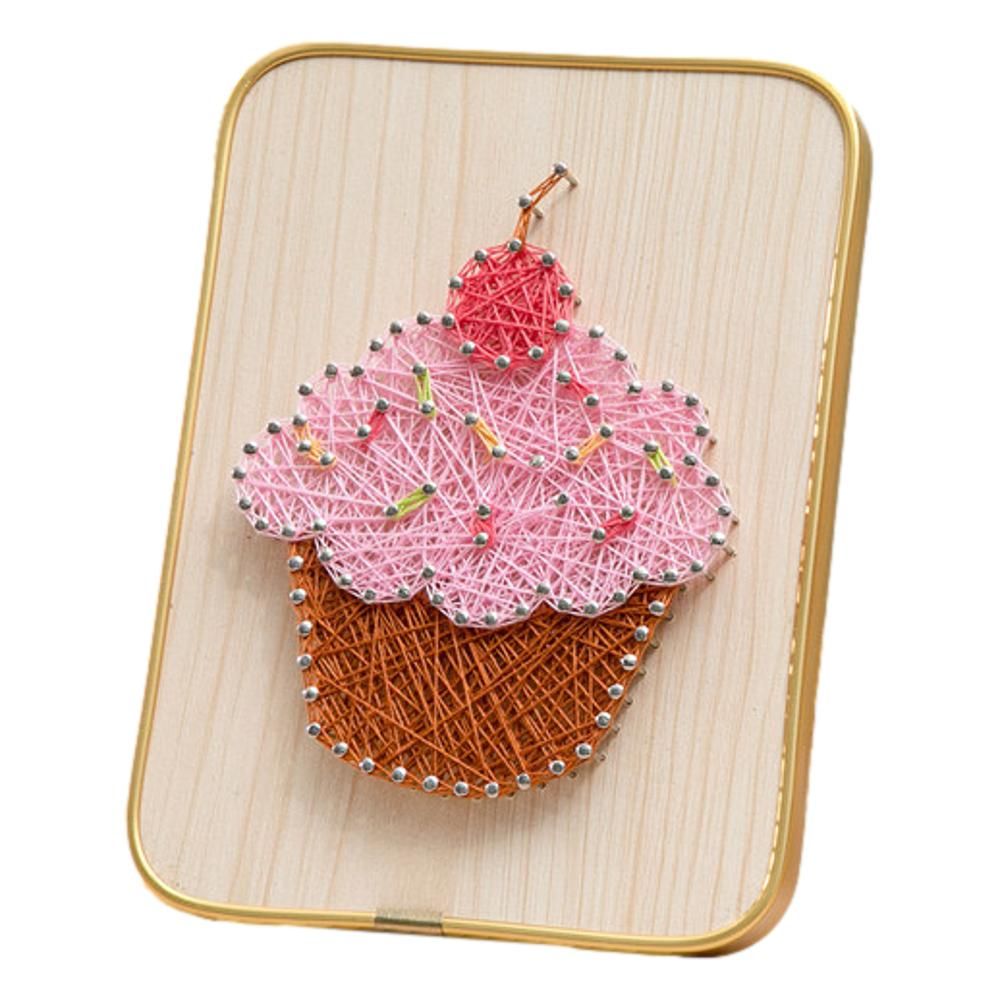DIY String Art Craft Kit for Kids - Cupcake | Buy Online in South ...
