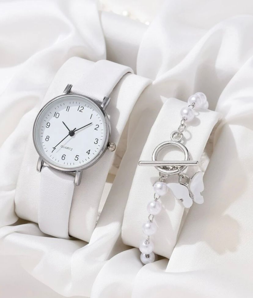 Woman Round Pointer Watch Set | Shop Today. Get it Tomorrow! | takealot.com