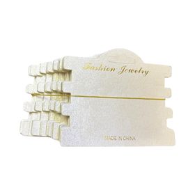 Kraft Paper Packing Cards for DIY Jewelry Display Cards - Pack of 100 ...