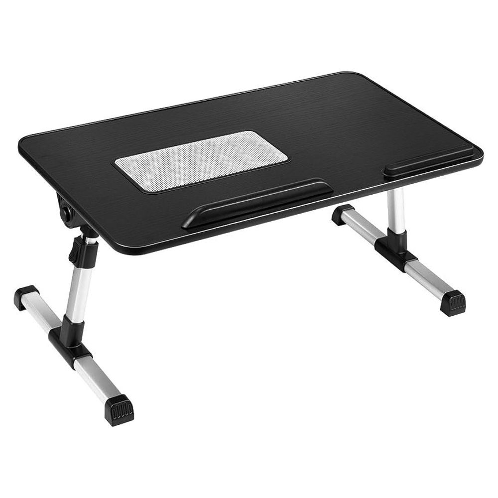 UniQue Portable Foldable Laptop Desk With USB Cooling Fan | Shop Today ...