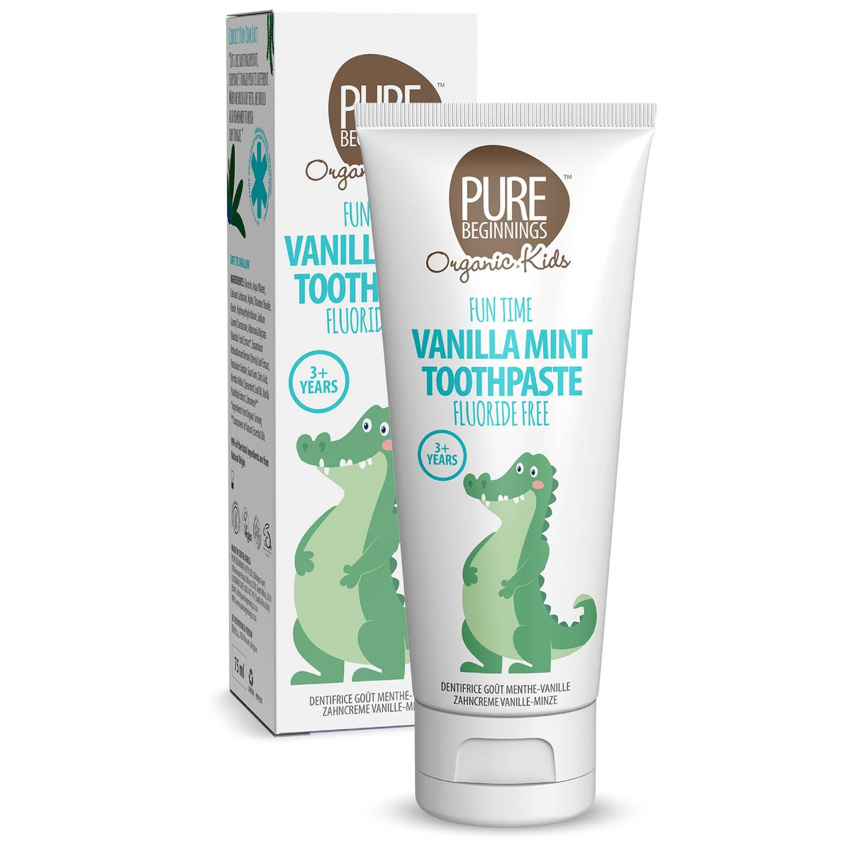 Pure Beginnings - Vanilla Mint Toothpaste with Xylitol - White | Shop ...