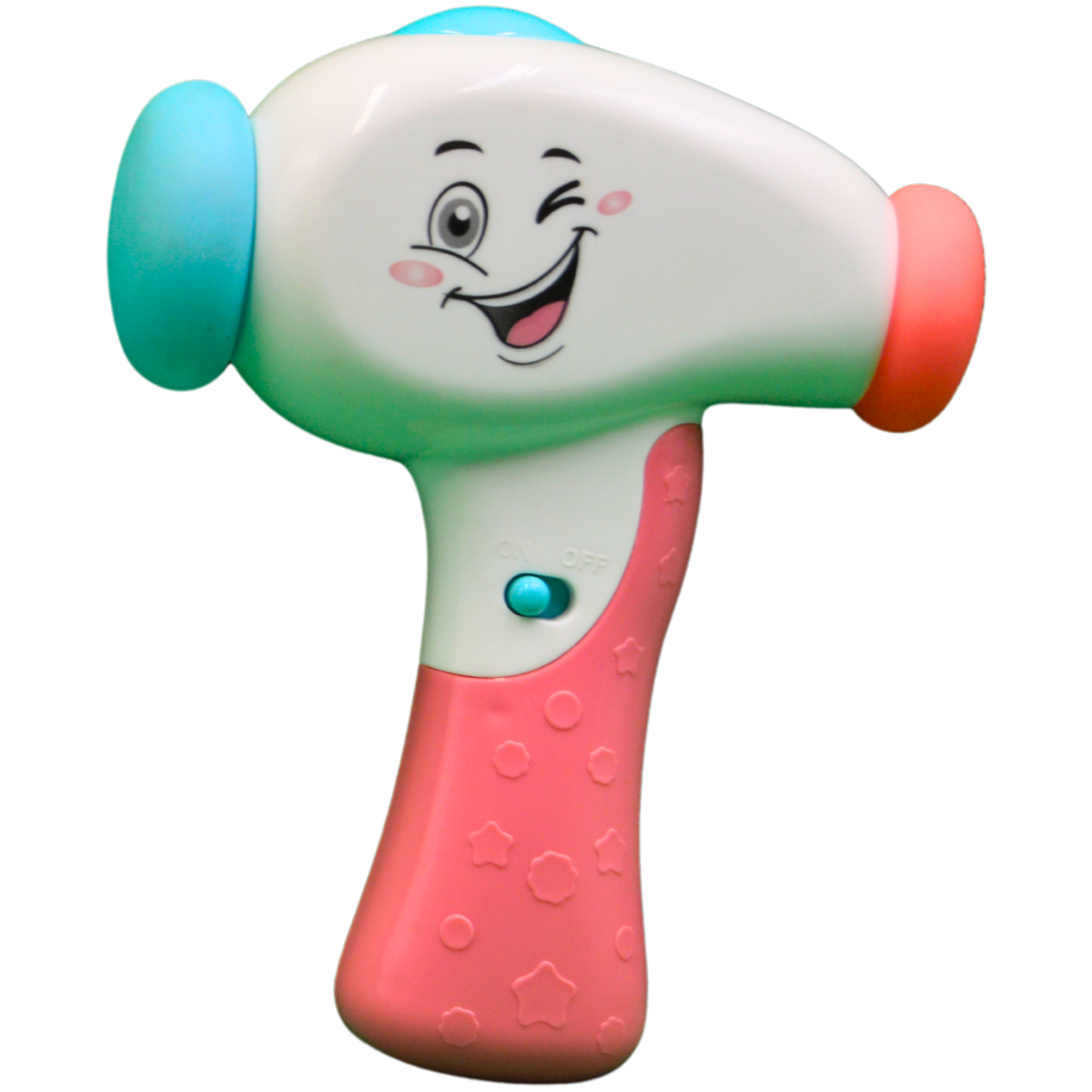 Mu Bear & Co-Hammer Interactive Baby Toy with Music, Lights & Batteries ...
