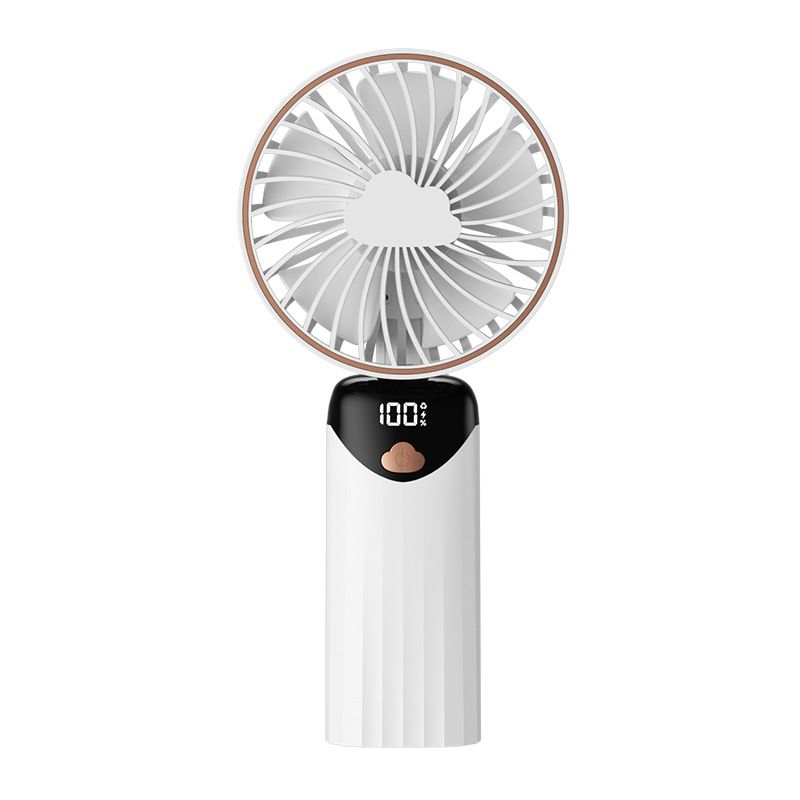Portable Handheld Fan Foldable Fan Charge Fans with LED Digital Display ...